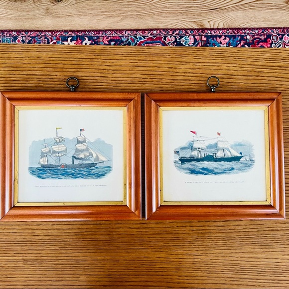 Wall Decor | Vintage Sailing Ship Prints | Poshmark